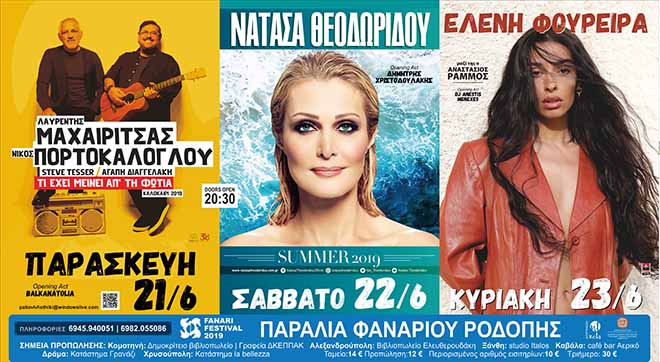 4ο καλοκαιρινό μουσικό Φεστιβάλ Φαναρίου (αναλυτικά το πρόγραμμα ...