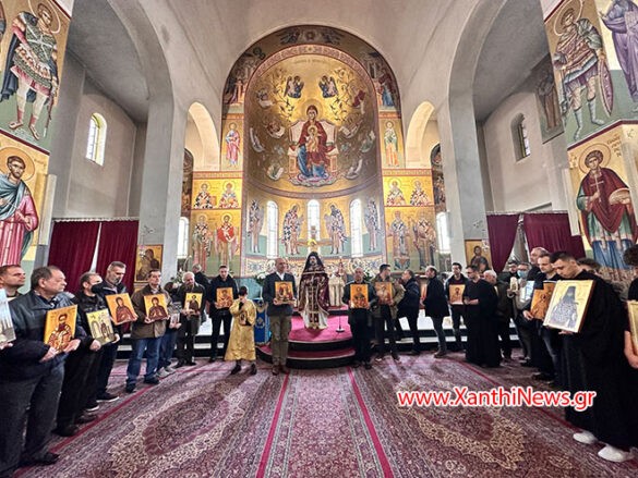 Κυριακή της Ορθοδοξίας στον ΙΝ του Αγίου Ελευθερίου Ξάνθης (φωτογραφίες ...